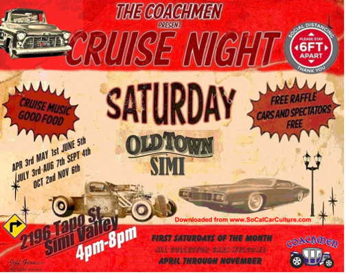 Auto Events in Southern California in November